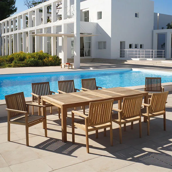 Barlow Tyrie Linear Teak Range | CurranOUTDOOR